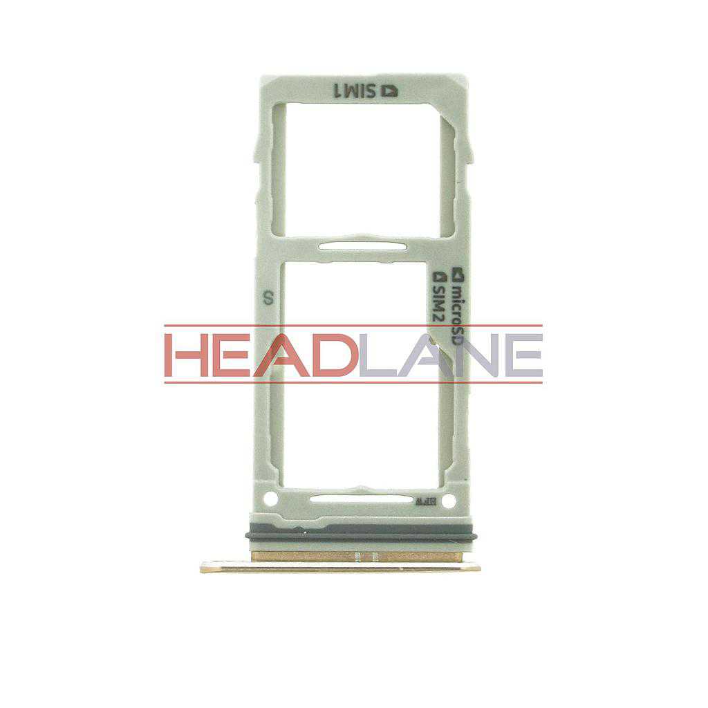 Samsung SM-G960F Galaxy S9 Hybrid SIM Card Tray - Gold - GH98-42650E